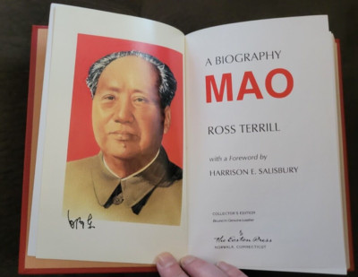 EASTON PRESS-MAO: A BIOGRAPHY by ROSS TERRILL, 1991 LEATHER BOUND ...