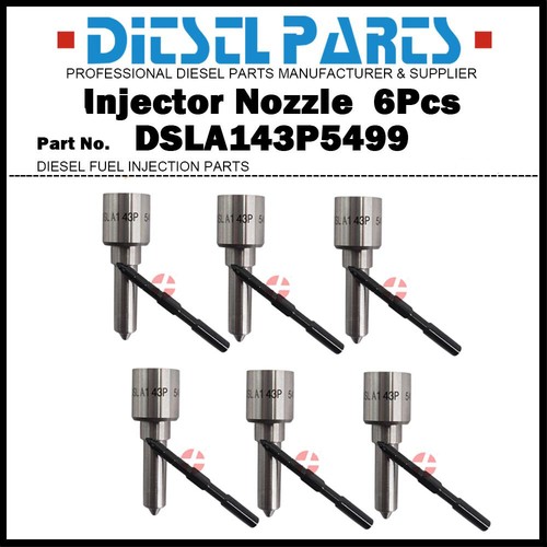 6Pcs Injector Nozzle DSLA143P5499 0433175499 for 03-04 Dodge Ram 5.9d ...