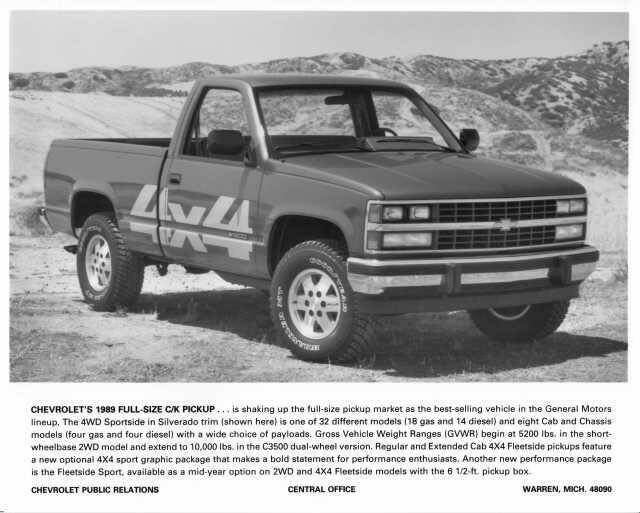 1989 Chevy Truck 4x4