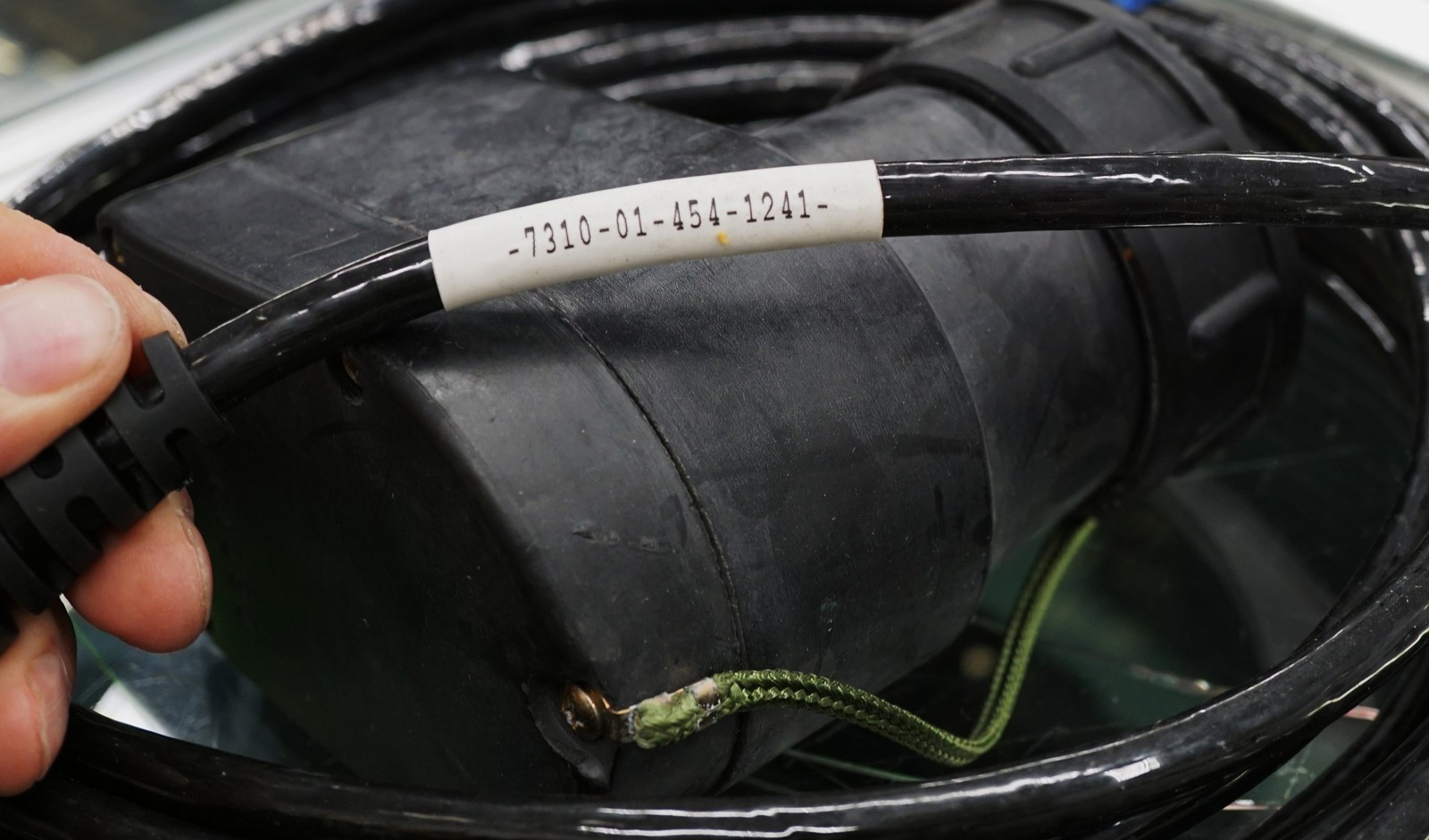 Military MKT Surplus Teleflex MBU NATO 24v Slave Plug Cable Power Cord ...