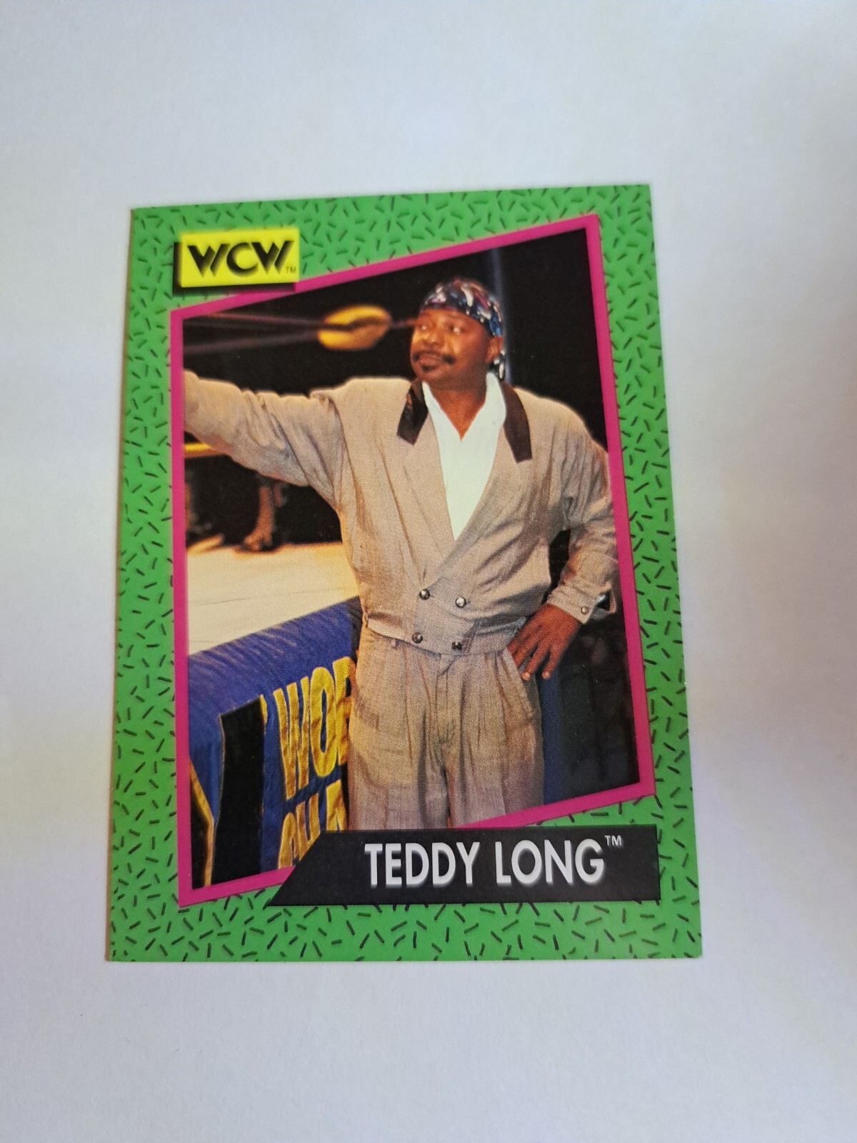 1991 Impel WCW - #152 Teddy Long (RC) | eBay