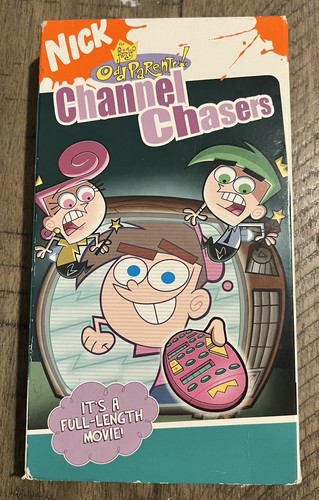 The Fairly Oddparents - Channel Chasers (VHS, 2004) SCREENER RARE PROMO ...