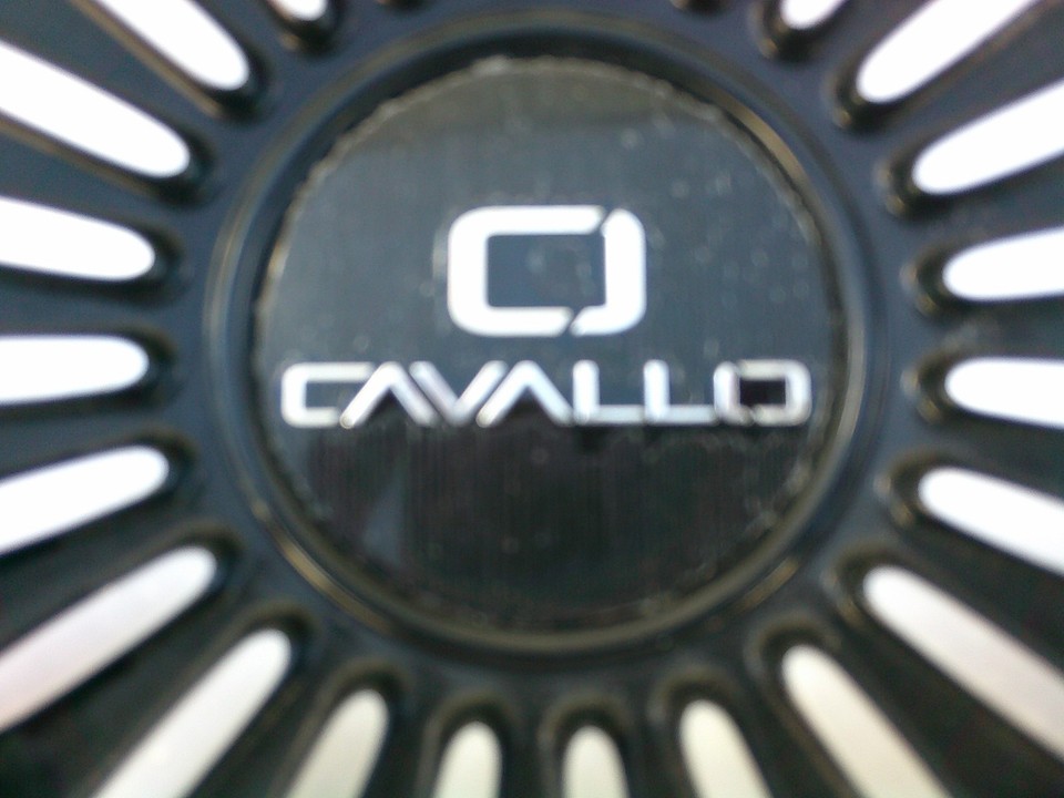 1 Cavallo Wheels Black Wheel Center Cap 6 1/8" Across #1 | eBay
