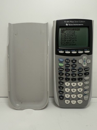 Texas Instruments TI-84 Plus Silver Edition Graphing Calculator ...