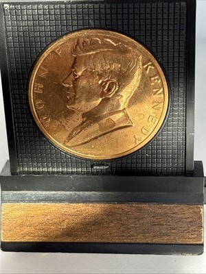 John F Kennedy JFK 1961 Inaugurated Token Medal Commemorative Coin ...