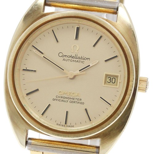 OMEGA Constellation Date Cal.1011 Automatic Men's | eBay
