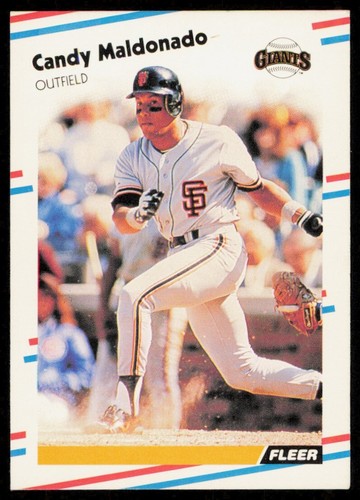 1988 Fleer Candy Maldonado San Francisco Giants #89 | eBay