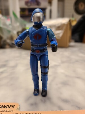 Cobra Commander V1.5 100% Complete G.I. Joe 1983 Hasbro Vintage Action ...