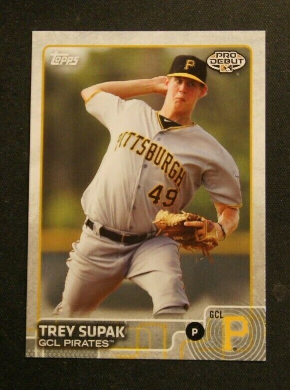 2015 Topps Pro Debut, GCL Pirates - TREY SUPAK | eBay