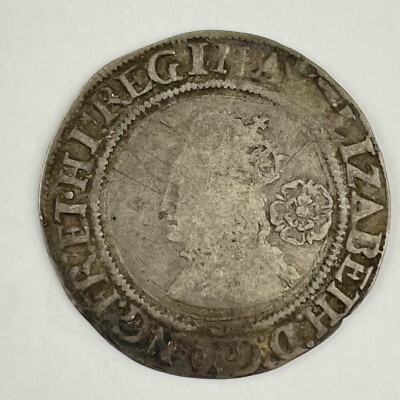 Great Britain Elizabeth I Silver 1561 Sixpence Coin 25mm 2.6g | eBay