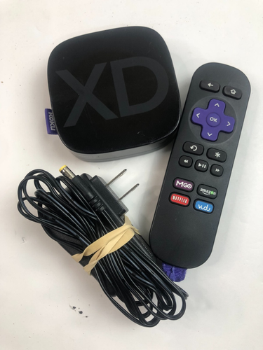 Roku 2 XD Media Streamer 3050X Black With Remote Power Cable | eBay