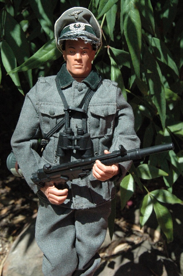 WW2 German Lieutenant Infantry Officer 1/6 Scale 12 Inch Custom Action ...