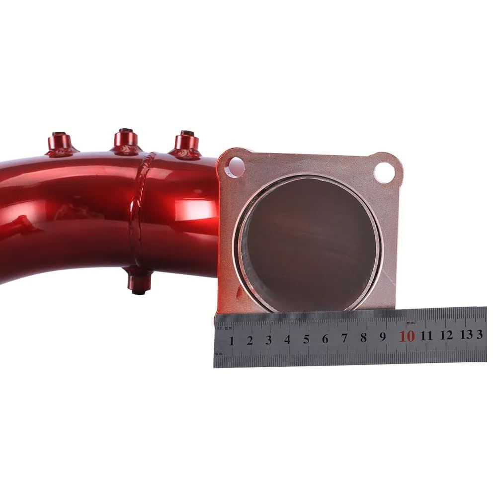 High Flow Intake Elbow Tube Pipe For 2003-2007 Dodge Ram 5.9L Cummins ...
