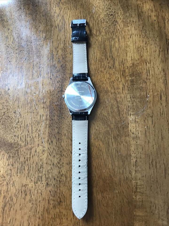 Base Metal Bezel Watch 1403 FMDM266 Stainless Steel Back | eBay