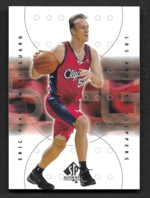 2000-01 SP Authentic #37 Eric Piatkowski Los Angeles Clippers | eBay