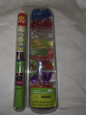 Lite Brite All Peg Refill 100 Pegs Brand New Hasbro 2006 NEW | eBay