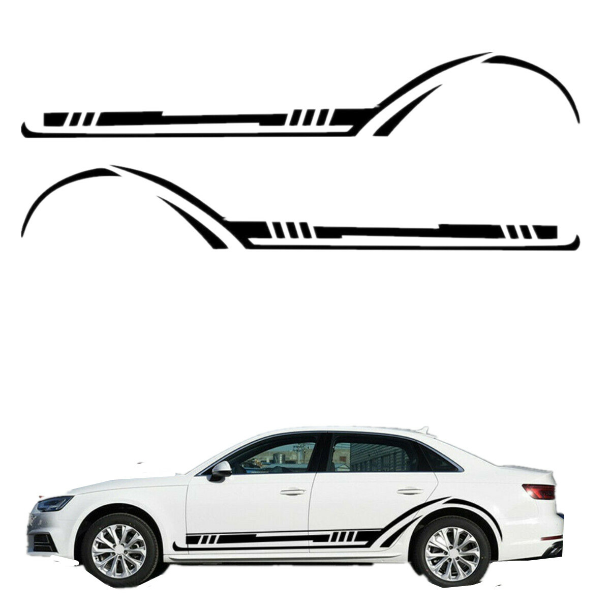 Racing Car Side Stickers