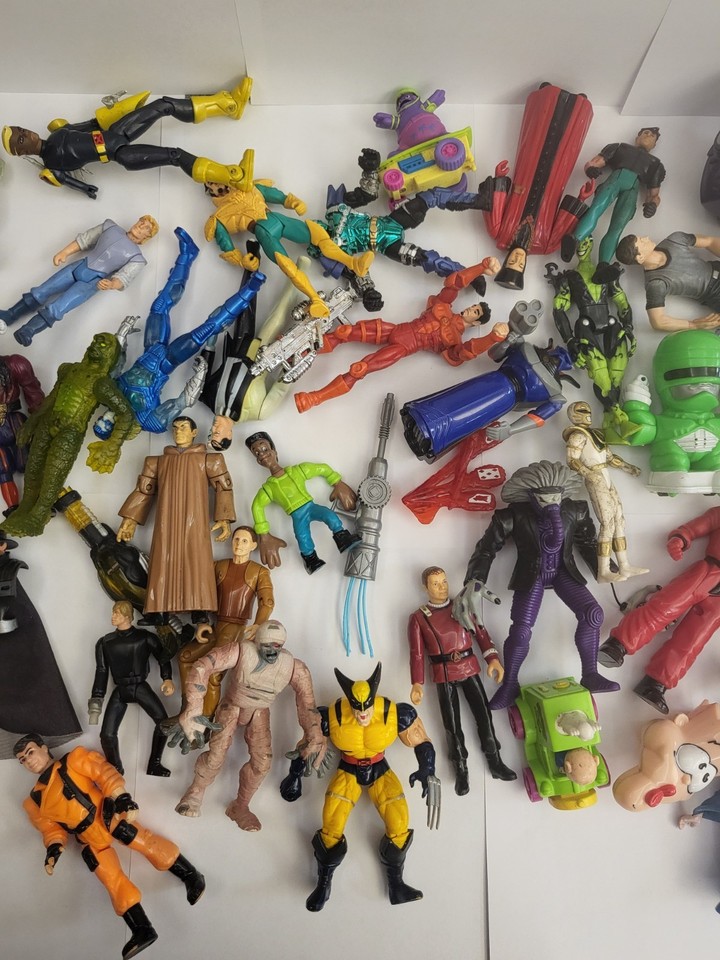 Vintage , 90s Toys Mixed Lot Action Figure Weapons Accessories Parts | eBay