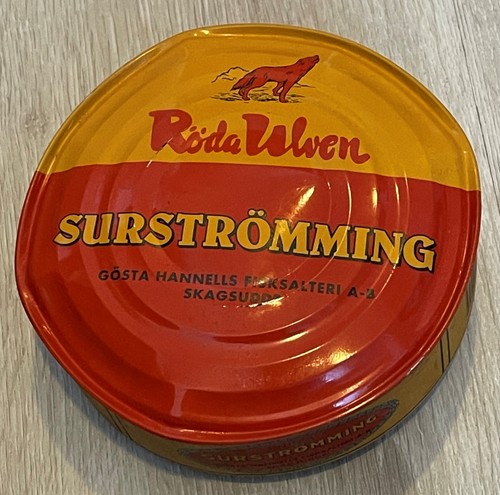 Surströmming - Röda Ulven - Original 300g Dose (Fermentierte Heringe ...