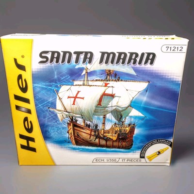 Heller Ship Model Santa Maria 17 Pieces Plastic Model Kit 71212 New | eBay