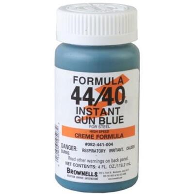 Brownells Formula 44/40 Instant Gun Blue Creme for Steel, Cold Bluing ...
