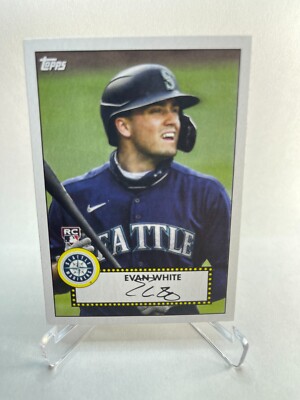 2021 Topps Baseball - 1952 Topps Redux #T52-17 Evan White (RC) | eBay