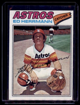1977 Topps Ed Herrmann Houston Astros #143 2029c | eBay