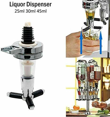 2x Bar Optic Spirit Measure Pub Cocktail Dispenser Drink Wine Pourer ...