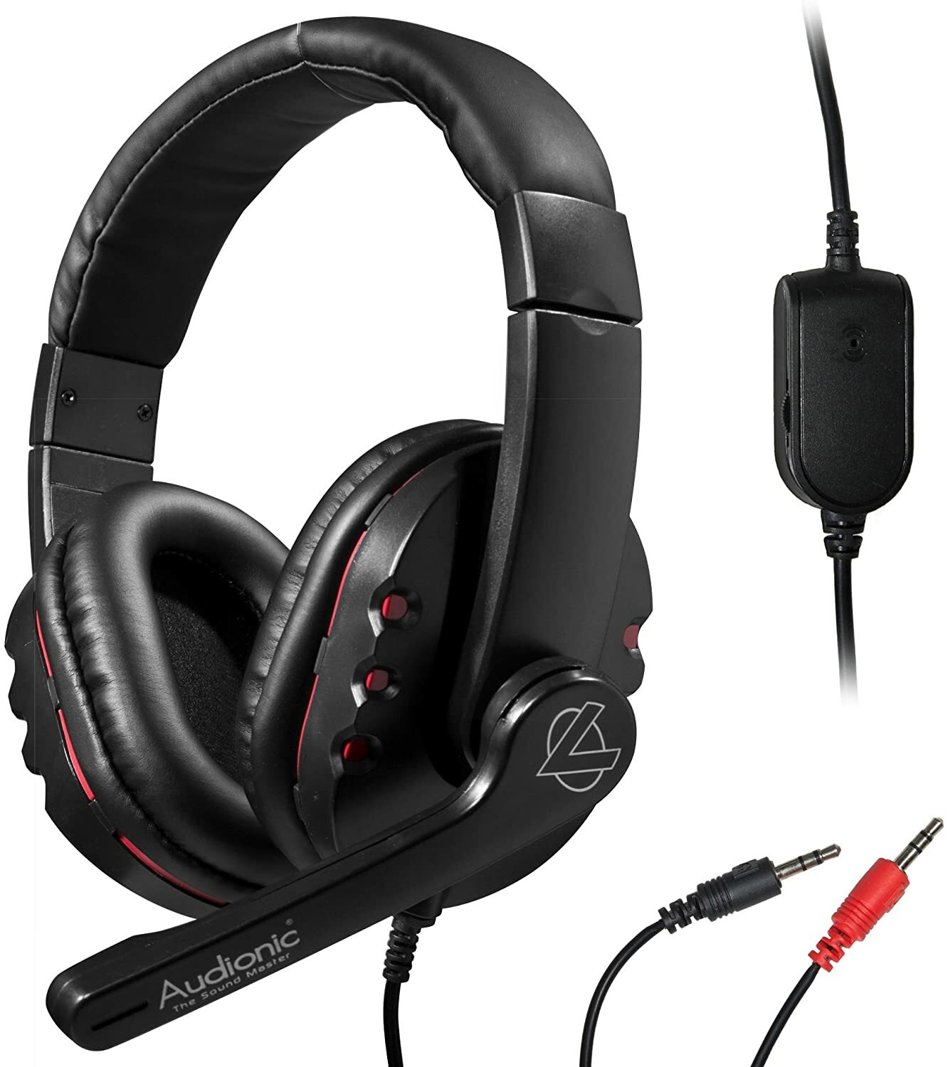 Wired Headphone headset with mic for HP Dell Toshiba computer laptop pc ...