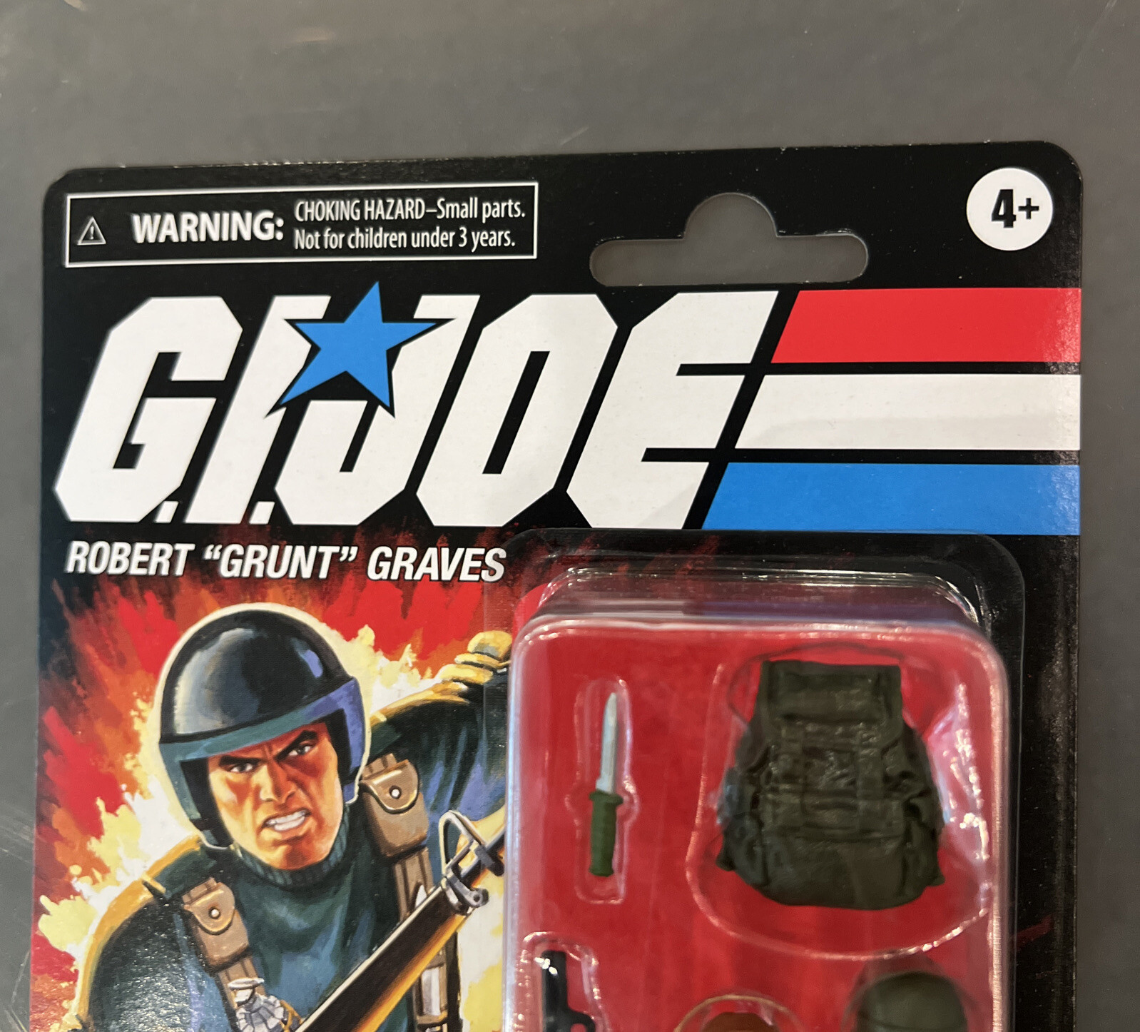 Robert Grunt Graves figure Gi Joe Retro Collection Hasbro 1:18 -new | eBay