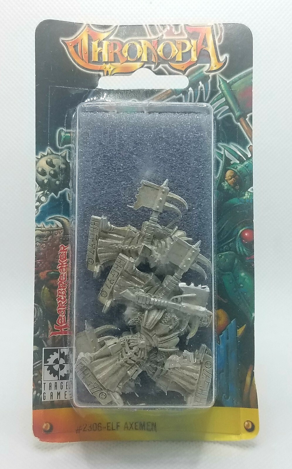 Chronopia Metal Miniatures Elf NIB OOP 28mm (Axemen Archers Militia ...