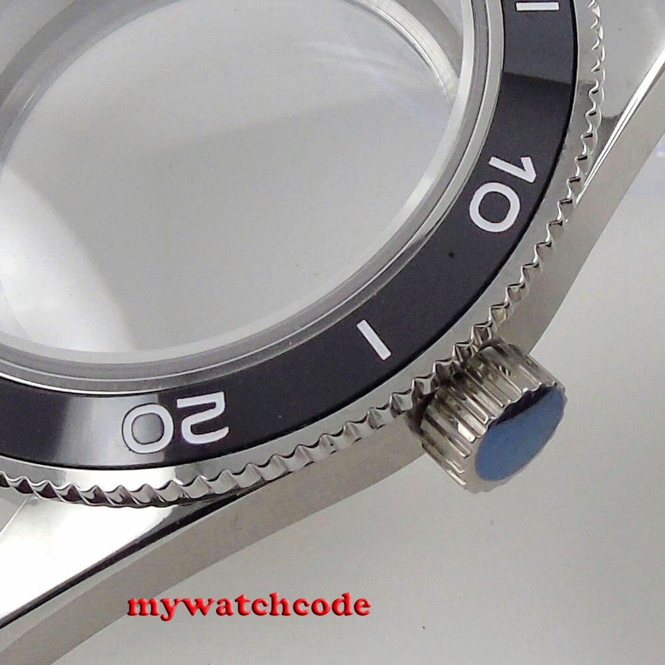 10ATM 41mm Sapphire Glass Automatic Watch Case Fit 8215 NH35 NH36 ETA ...