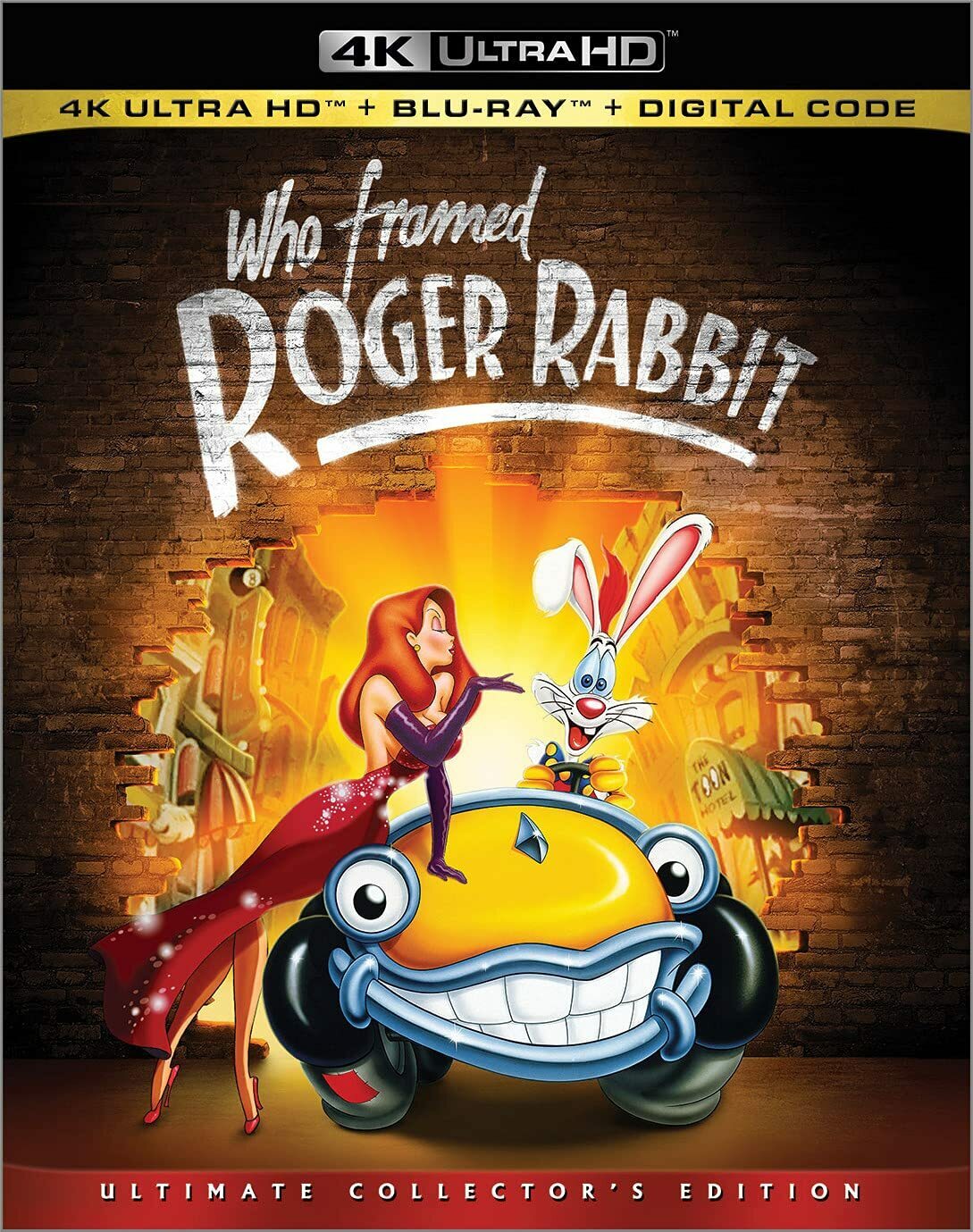 Who Framed Roger Rabbit? (Disney Dec/2021) 4k Blu-ray+Blu-ray+Digital ...