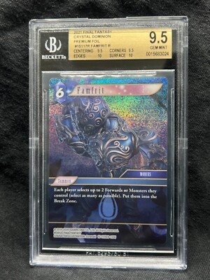 Famfrit 15-117R - Final Fantasy TCG - Near Mint FFTCG BGS 9.5 | eBay