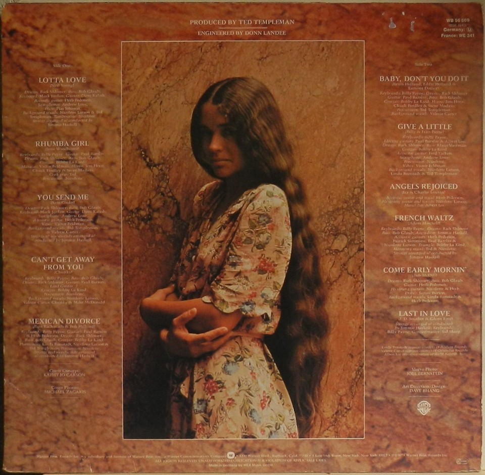 NICOLETTE LARSON Nicolette Germany LP 1978 | eBay