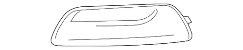 Genuine GM Front Passenger Side Lower Outer Grille 20768846 | eBay
