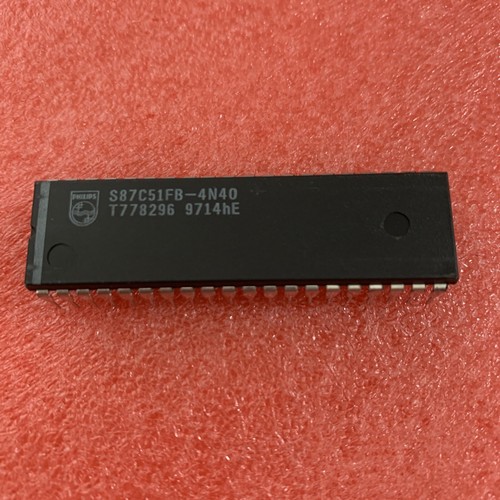 S87C51FB 4N40 IC CMOS SINGLE CHIP 8 BIT MICROCONTROLLER 40 PIN DIP (LOT ...