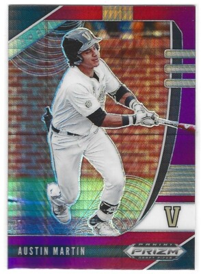AUSTIN MARTIN 2021 PRIZM DRAFT RED & PURPLE HYPER PRIZM TWINS D2 | eBay