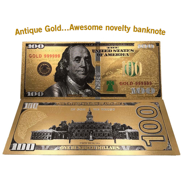 3 Antique Gold Banknotes Notes Reserve Currency Money Coins Paper US ...