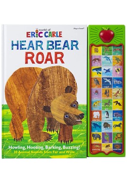 World of Eric Carle, Hear Bear Roar 30 Animal Sound Book - PI Kids ...