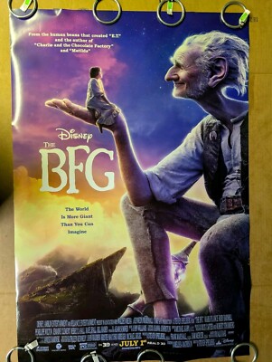 Disney’s THE BFG Authentic 27x40 D/S Rolled Movie Poster. | eBay