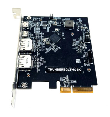 MSI ThunderboltM4 8K PCIe 3.0x4 Expansion Card Thunderbolt 4 ...