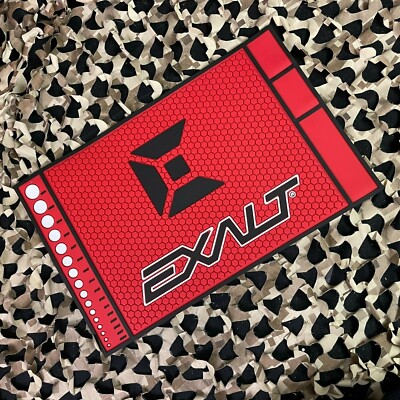 NEW Exalt HD Rubber Paintball Tech Mat - Fire Red | eBay