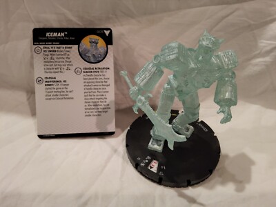 HEROCLIX X-MEN ANIMATED: ICEMAN #G025 SUPER RARE, COLOSSAL THREAT! | eBay