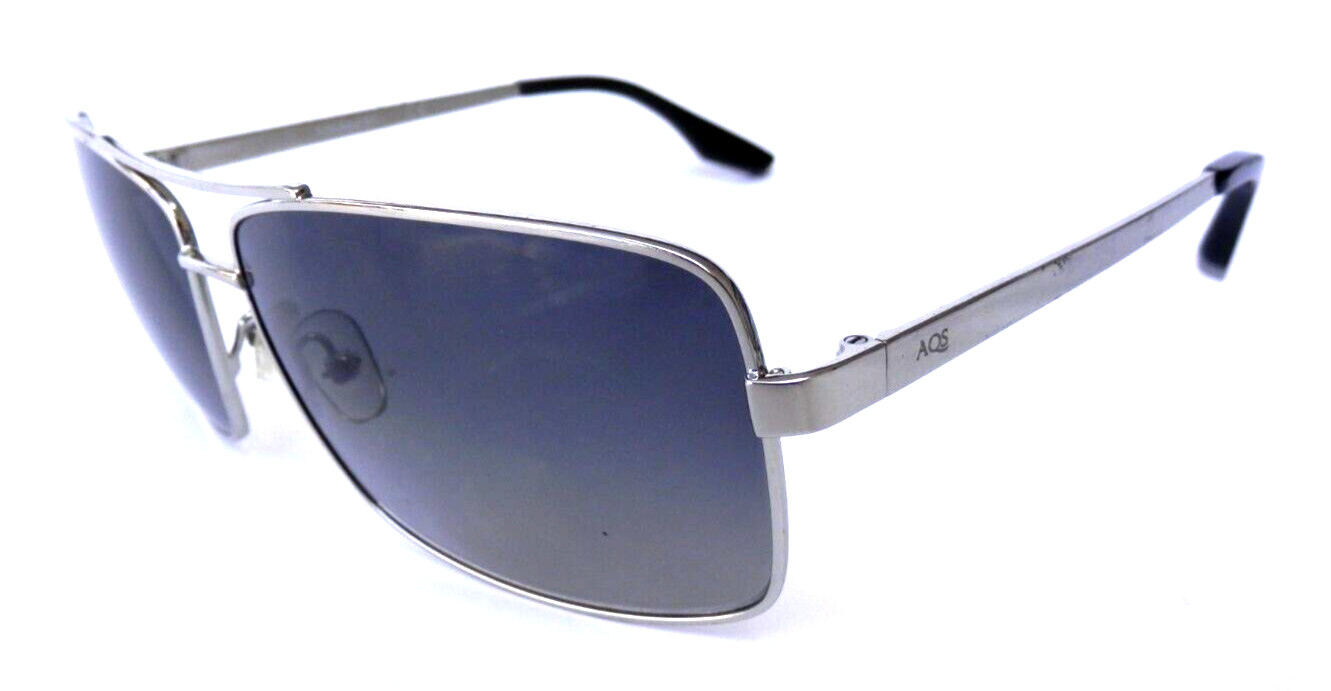 Aquaswiss AQS Silver Aviator Flight Square Metal Fram… - Gem