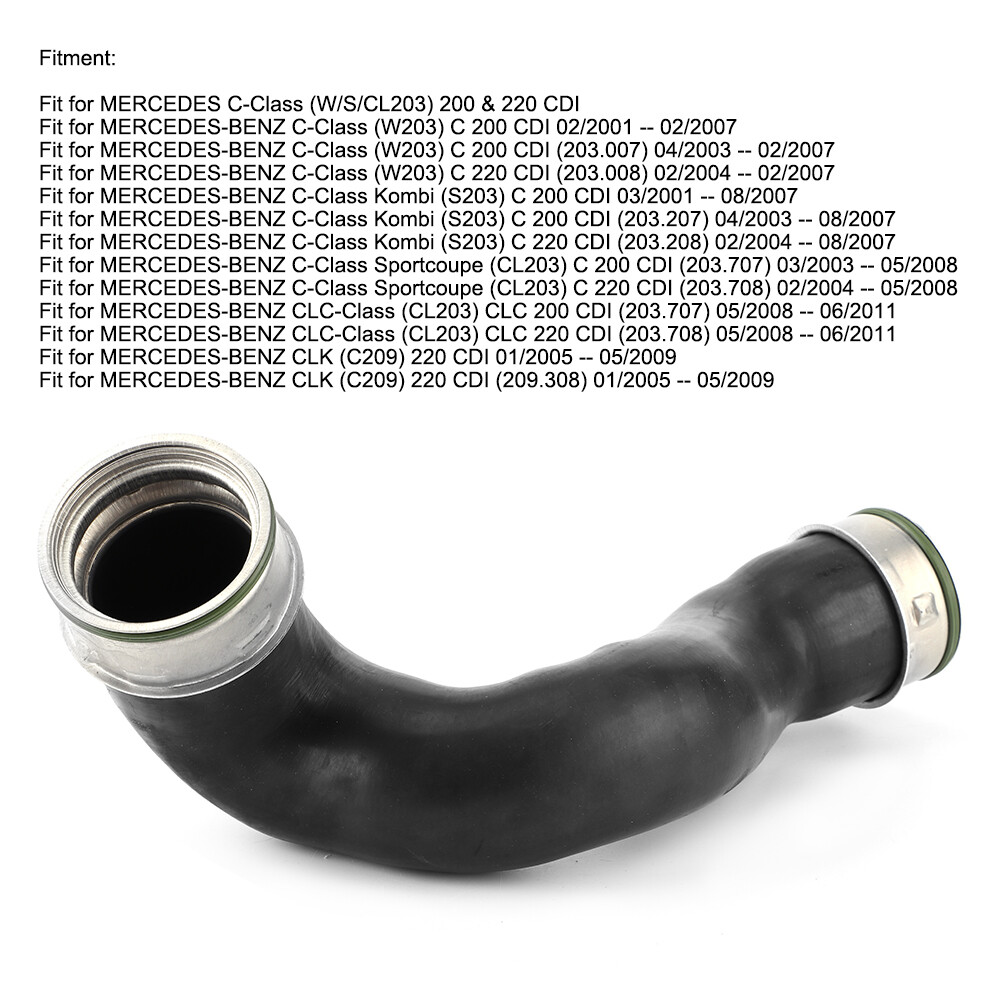Turbo Intercooler Hose Pipe 2035283382 For W203 S203 C 200 CLC | eBay
