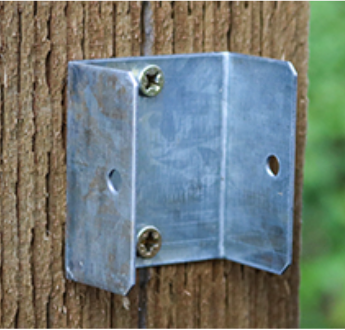 Fence Panel Clip Security Bracket PACK 10 Locking Post Trellis Anti ...