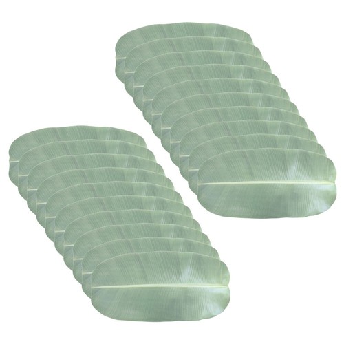 2x 10pc Esschert Design Paper Table Runner Dinning Tableware Oval 76cm ...