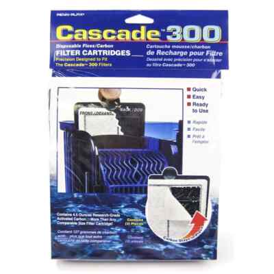 replacement Floss/Carbon Cartridges for Cascade 300 Power Filter (3 per ...