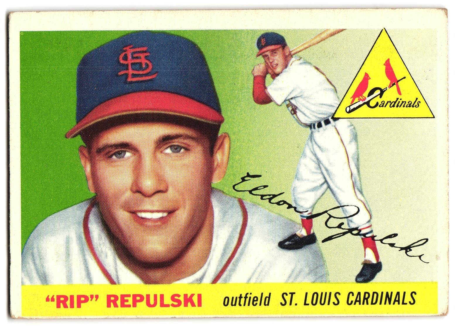 Rip Repulski 1955 Topps Card #55 | eBay